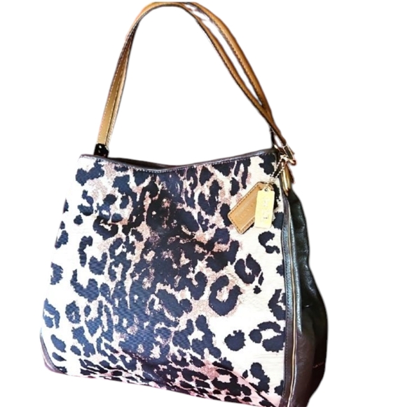 Coach | Bags | Coach Madison Ocelot Phoebe Shoulder Bag D3692529 | Poshmark